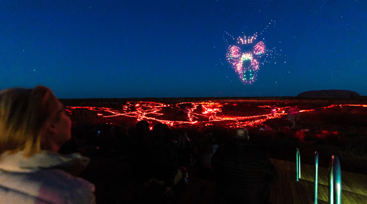 Uluru's Light Show | Ayers Rock Resort