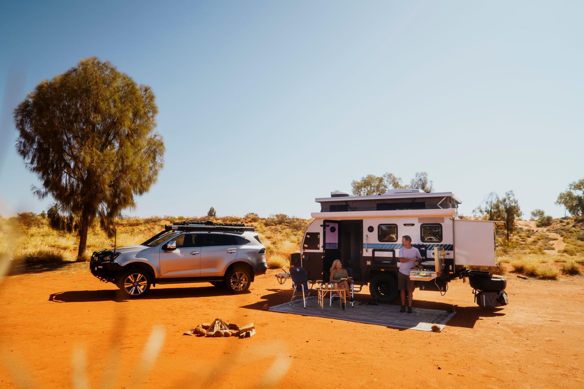 Drive to Uluru | Campground | Ayers Rock Resort
